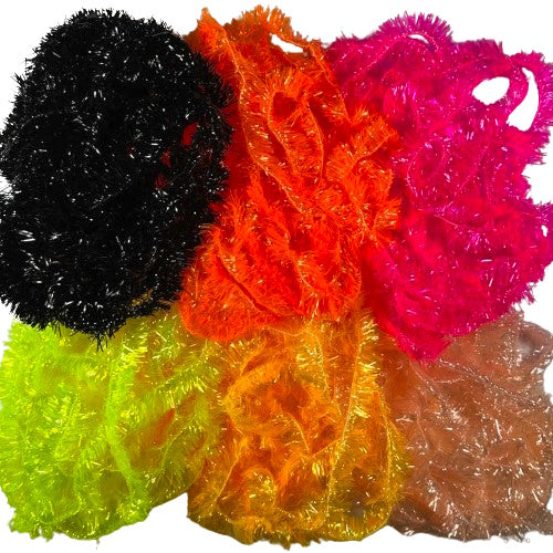 15mm Trans Jelly Fritz Multi Pack – Fly Tying Scotland