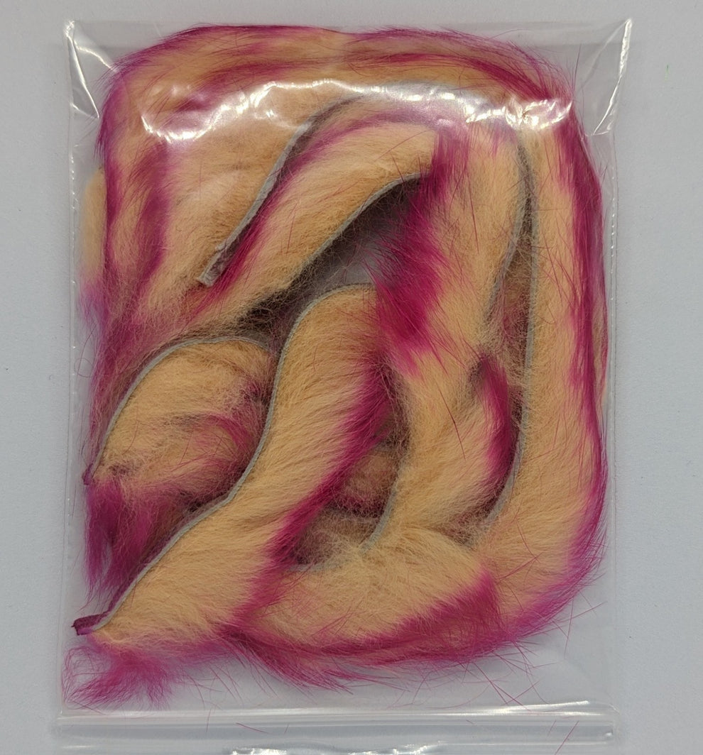 2 Tone Rabbit Zonker Strips – Fly Tying Scotland