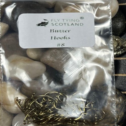 Barbed Buzzer Hooks – Fly Tying Scotland